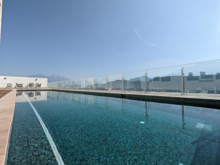 Stylish Panoramic Views City Loft - San Pedro Garza García