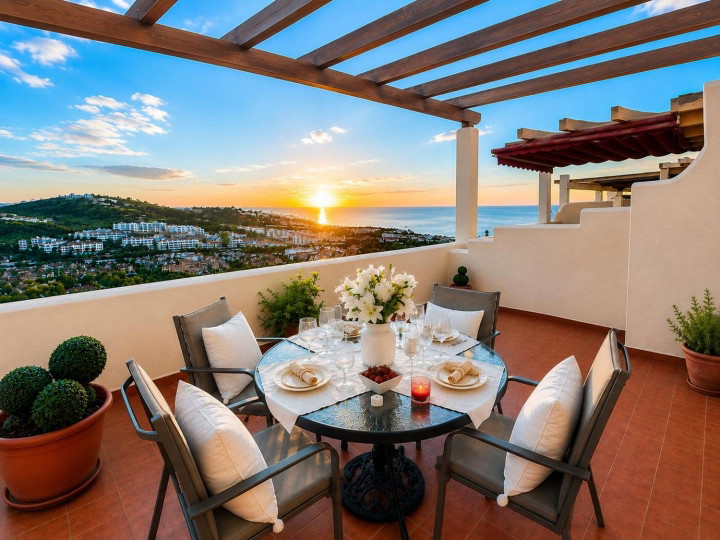 Luxury Sea View Duplex Penthouse With Sunset Terrace - Mijas