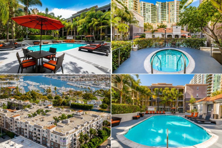 2 Bedroom 2 Baths Luxury Apartment Mirabella Beach - Marina del Rey