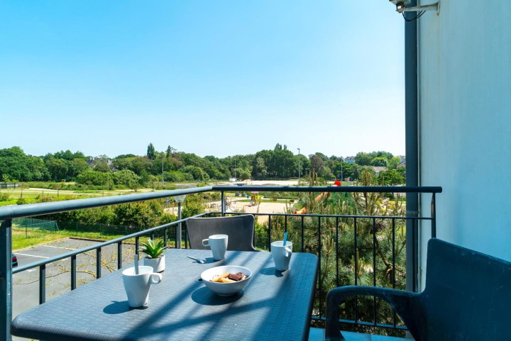 Les Thermes 421- Appt Pour 4 Avec Piscine Partagée - Concarneau