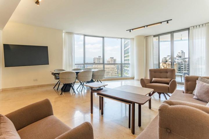 Sodeco 11l - 3br With Balcony And City View - Beirut