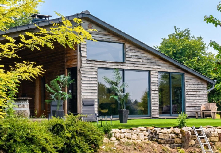 Chalet Avec Bain à Remous à Saint-loup-terrier - Ardennen