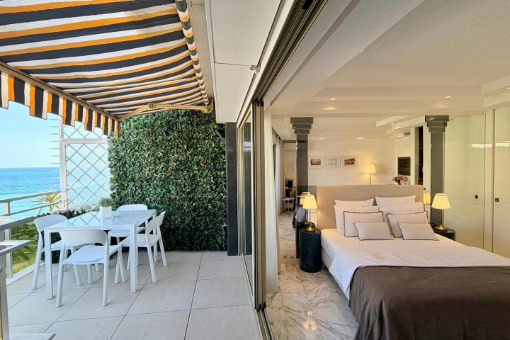 Royal Promenade Pool Terrace Sea View Air Conditioning - Gare de Nice Ville