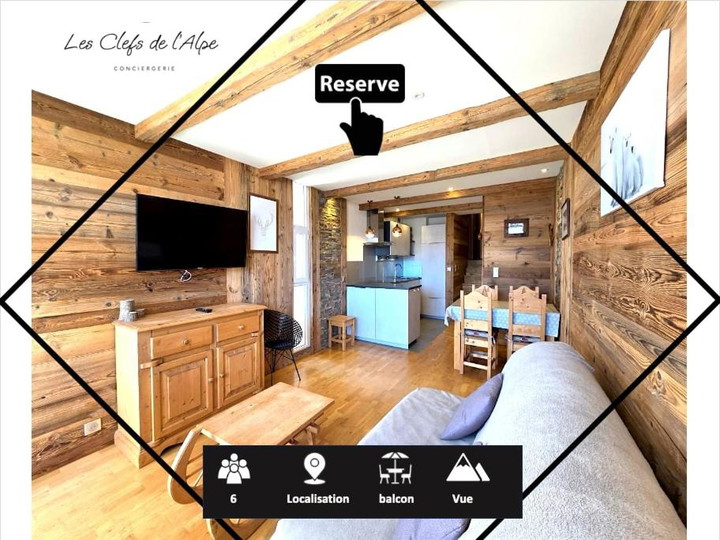 T3 Coup De Coeur - Confort Et Panorama - Le Bourg-d'Oisans