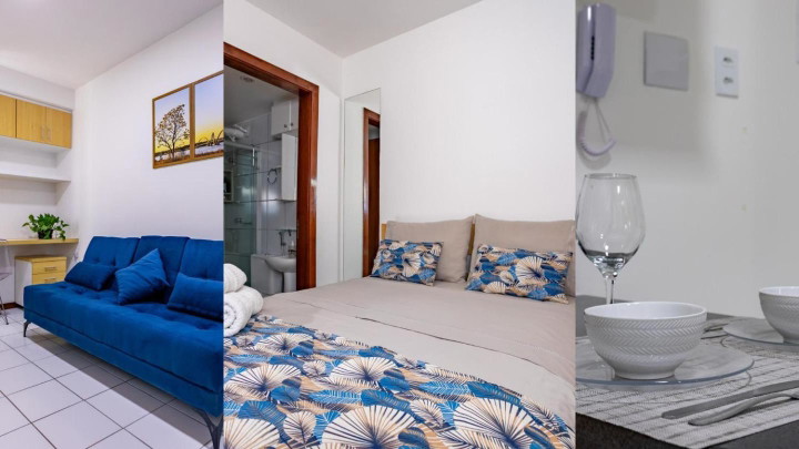 Studio Mont Serrat Sudoeste Com Garagem, Academia, Wi Fi Alta Velocidade - Brasília