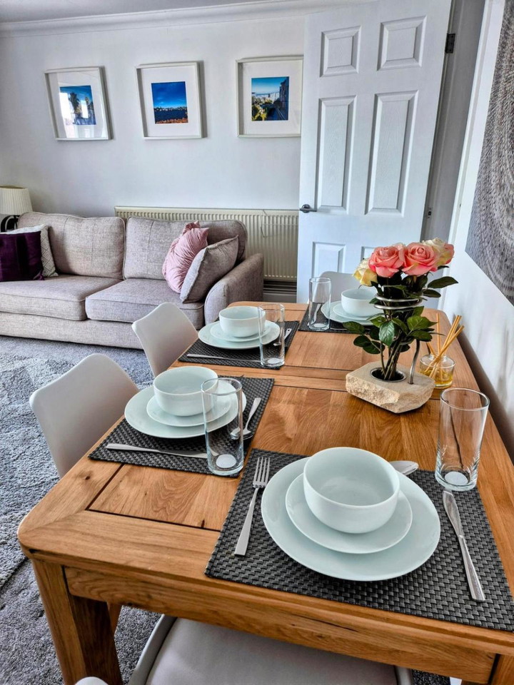 A Bright & Cosy Two-bedroom Flat Sleeps 3 Full Kitchen - Nottingham