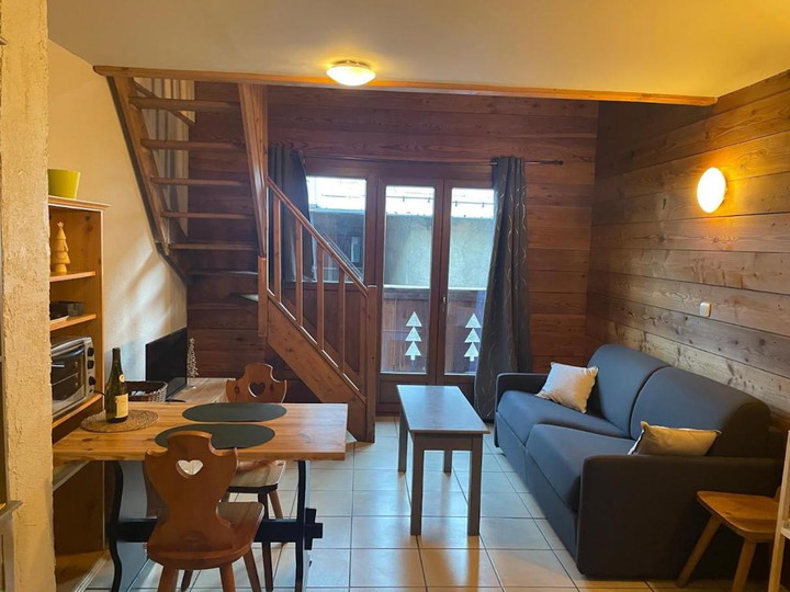 Le Serena Duplex, Studio Avec Mezzanine Et Garage - Termignon
