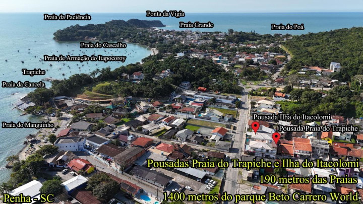Pousada Ilha Do Itacolomi - Penha