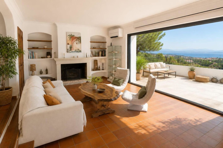 Villa With Sea View And Swimming Pool In St-aygulf - Puget-sur-Argens