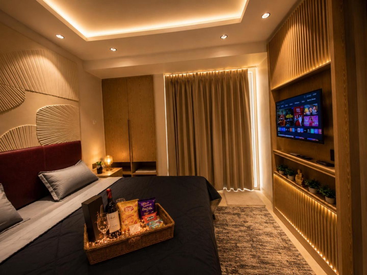 Riveroak Studio - Private Boutique Stay- Self Check-in - Noida