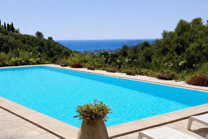 Le Secret De Saint-paul, Large Villa With Sea View - Nizza