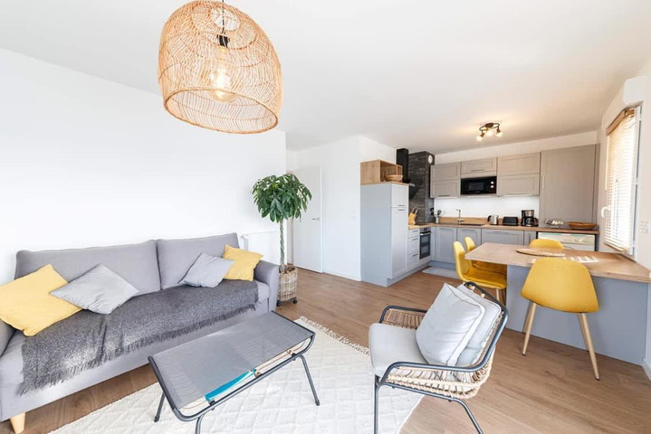 Le Magellan - Logement Neuf, Parking, Grand Balcon - Dinard