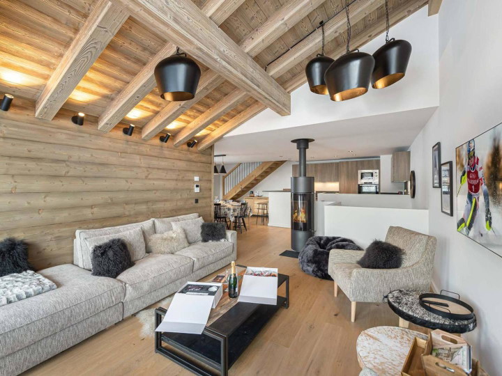 Chalet Moderne à Méribel, Proche Pistes Avec Parking - Courchevel