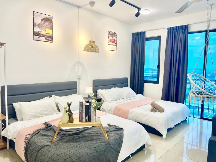 G 1-5pax Cozy Home Trefoil Setia Alam 100mps Wifi & Tv Sccc - Shah Alam