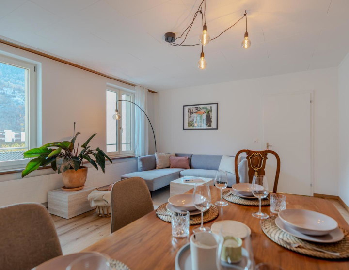 Spacious, Stylish & Central Apartment, Great Excursions In Surrounding Area - Meiringen