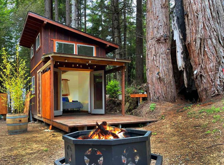 Ocean Forest Bungalows- Deluxe Glamping - Californie
