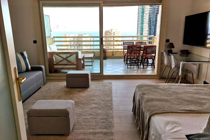 Studio Climatisé - Belle Vue Mer-piscine - Monaco