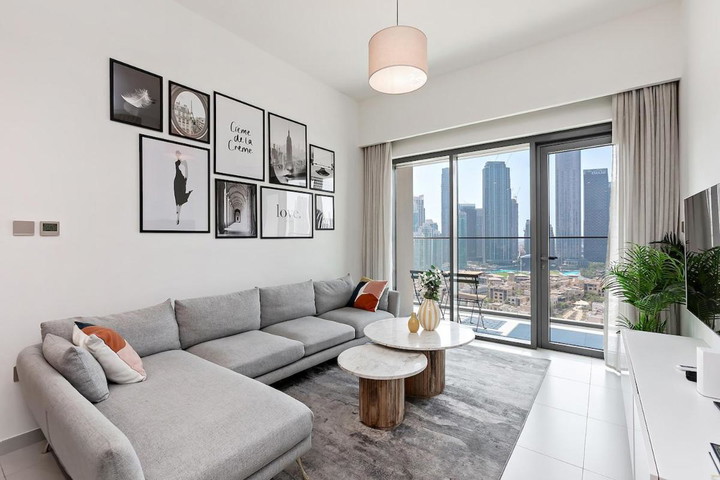 Burj Khalifa View - Downtown 2br - Walk Dubai Mall - Dubai