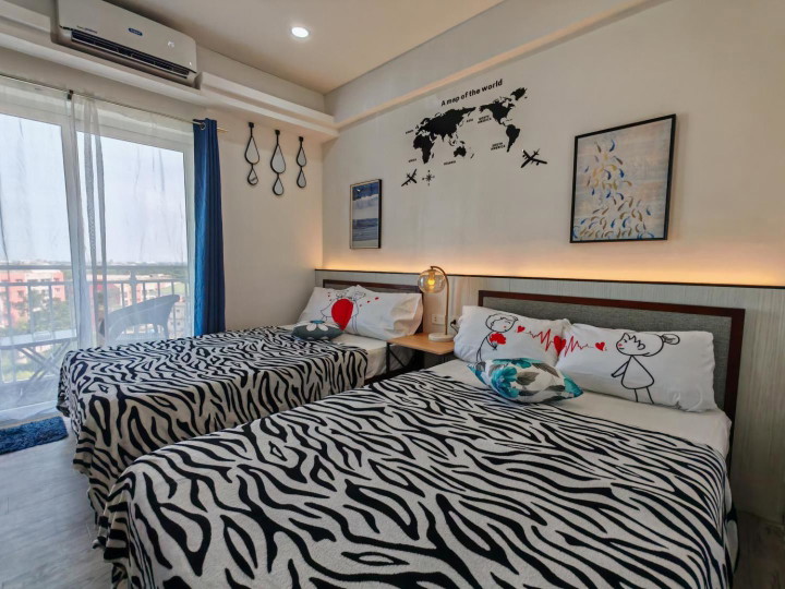 Condo Azur Suites A732, Amani Resorts Residences, 5 Minutes Airport, Netflix, Stylish, Cozy With Luxurious Swimming Pool - Filipijnen