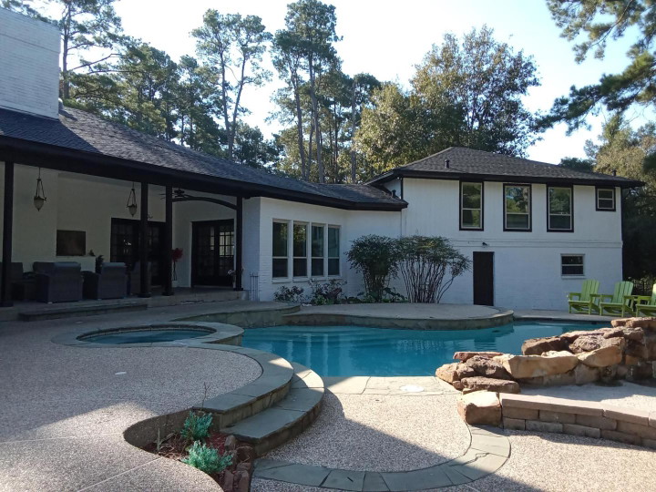Private Retreat Near Lake Conroe Pool Sleep 24 - Conroe, TX
