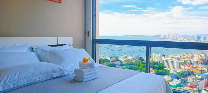 Unixx Condo Pattaya Delux View Near Walking Street - Jomtien
