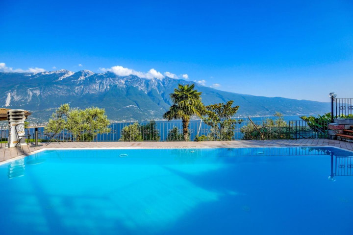 Casa Elka Residence Lake View And Pool By Garda Domus Mea - Malcesine