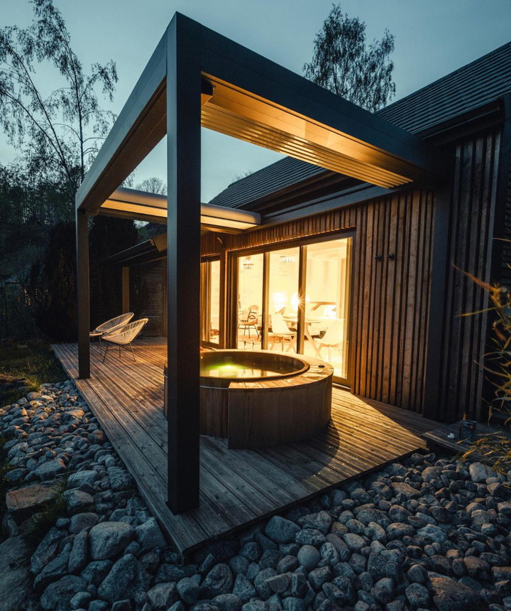 Ecrin D'auvergne Lodge Et Spa Privatif - Cantal