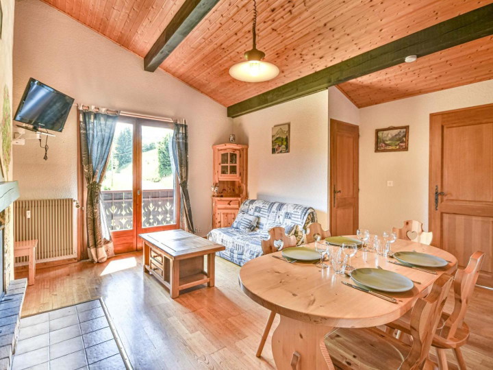 T3 40m² Calme - 6 Pers, Proche Navette, Balcon, Tv, Lave-vaisselle, Parking - Les Gets - Praz de Lys Sommand