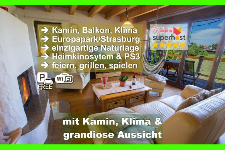 Ferienhaus Schwarzwald Bei Straßburg Europapark Für 12 Personen Auf 160qm - Kehl