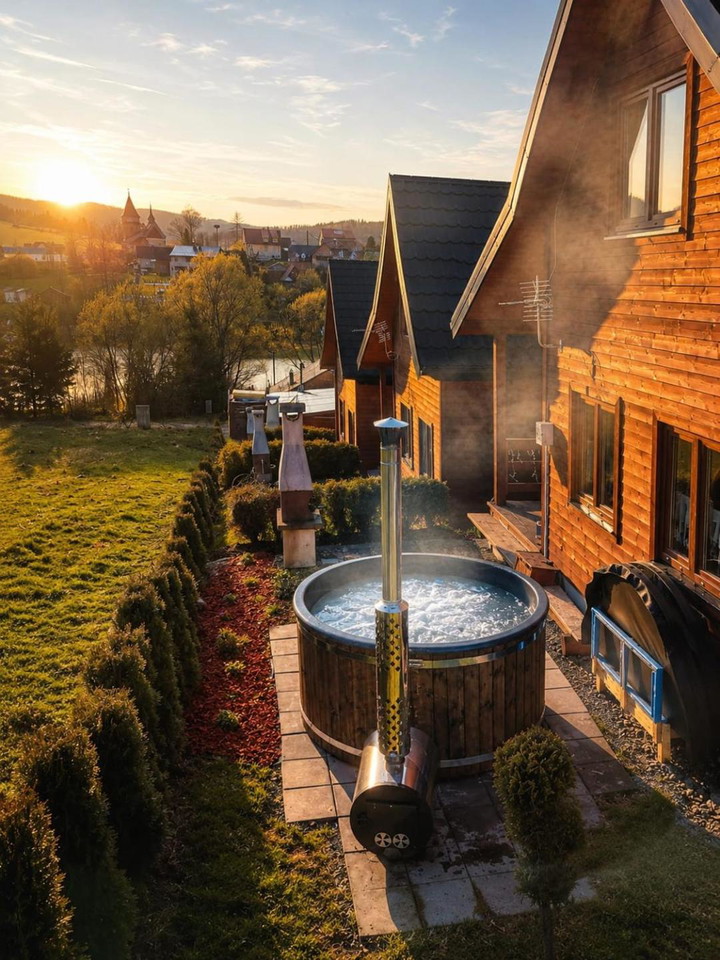 Osada Zawóz Domki Z Balią Jacuzzi I Sauną Nad Jeziorem Solińskim - Polańczyk