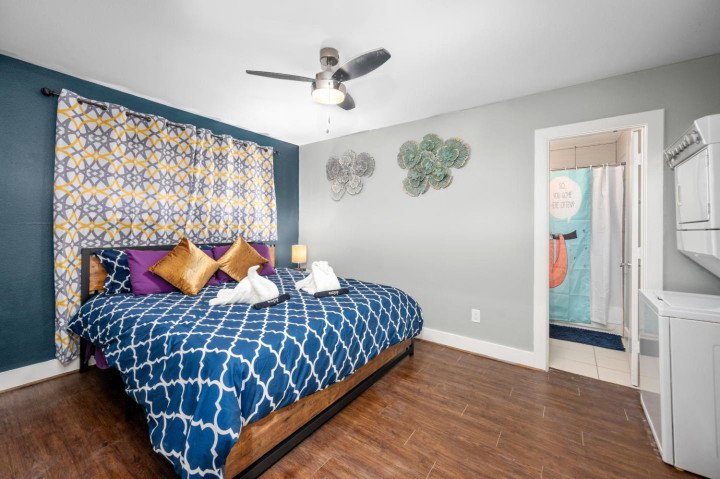 1br King Bed Apt, Free Park Close To Medical Center - Houston