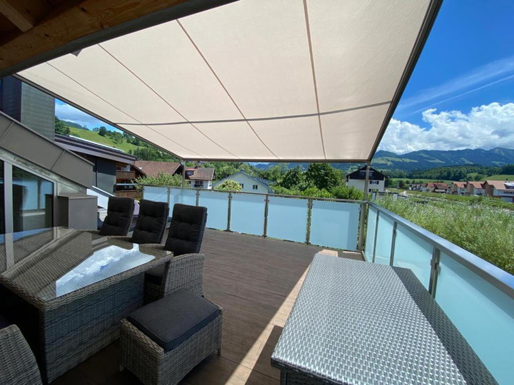 Berg Fux - Zwei Ferienhäuser Mit Je 5 Und 6 Schlafzimmern Mit Eigener Dachterrasse - Fantastischem Bergblick - Weber Gas Grill - Balderschwang