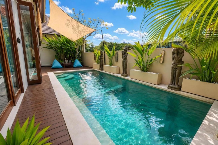 Luxury Canggu 3br Pool Walk To Finns Beach - Canggu