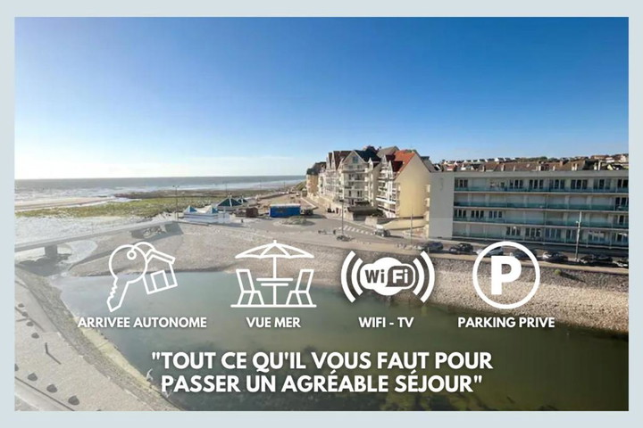 Bellevue - Appartement 60 M2 - 3 Ch - Vue Mer - Rénové à Wimereux Plage ! - Audresselles