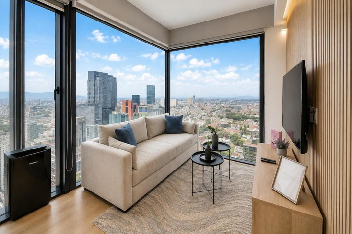 Luxury Condo City Views, Pool, Gym Access - Distrito Federal