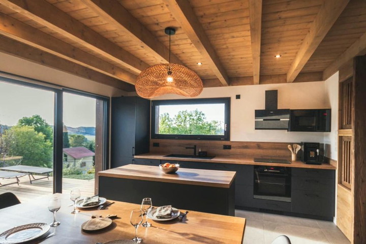 Le Bô Chalet - Jacuzzi Et Sauna - 3 Chambres - Orbey