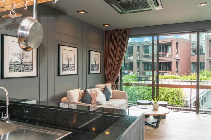 Luxury King Bed Apartment With Pool View And Sauna, Spacious 57 Sqm, - Kata Beach