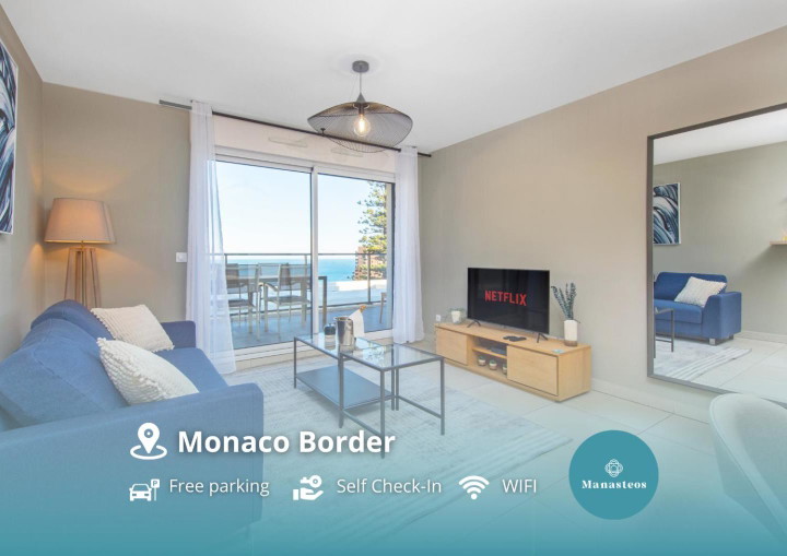 Luxueux Appartement - Vue Mer - Parking Privé - Bp - Monte Carlo