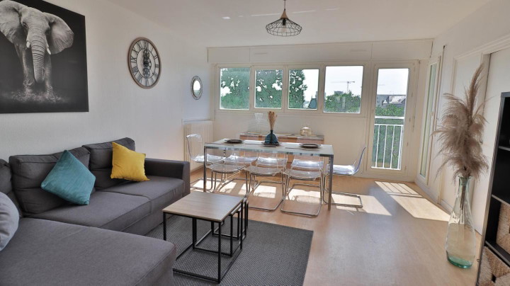 Spacieux Appartement Avec Balcons, 4 Chambres, Espace & Confort, Centre Gare - Cesson-Sévigné