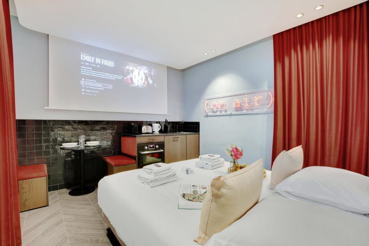 Magnifique Studio 2p Avec Jacuzzi Et Cinema - Párizs
