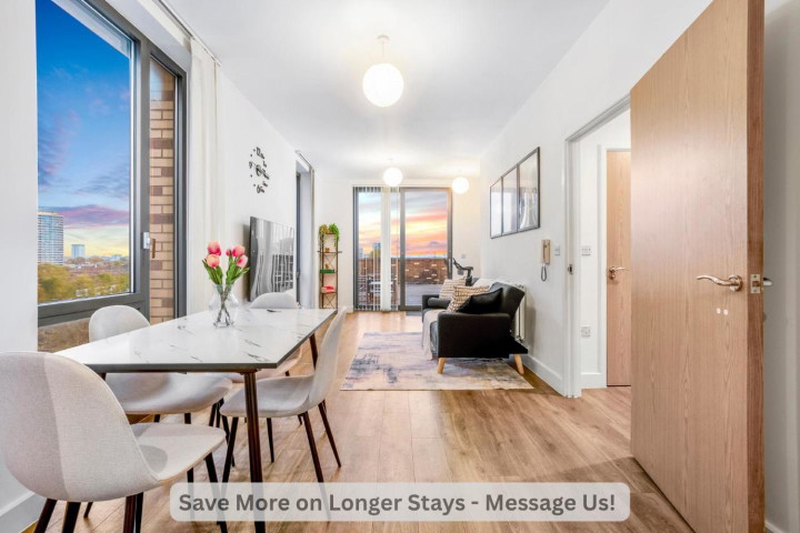 Modern 3-bed Penthouse With Terrace & Gym, Near Canary Wharf, Weekly Deals - Greenwich