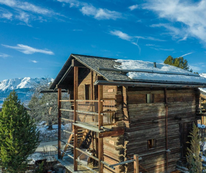 Les Mazots Du Hameau - Charme Alpin Avec Cuisine éQuipée - Sierre