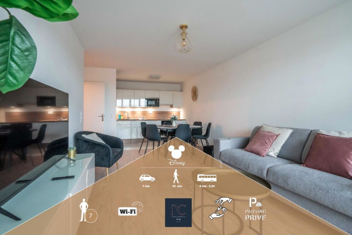 *Disneyland-paris* 7pers, Wifi, Netflix, Parking - Disneyland Paris