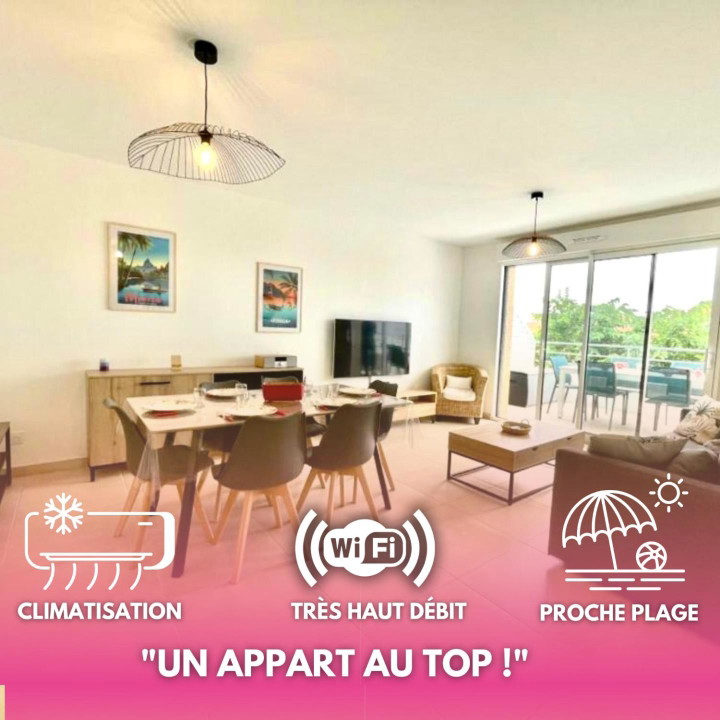 Le Flamingo - Plage à 300 M - Terrasse - Climatisation - Narbonne