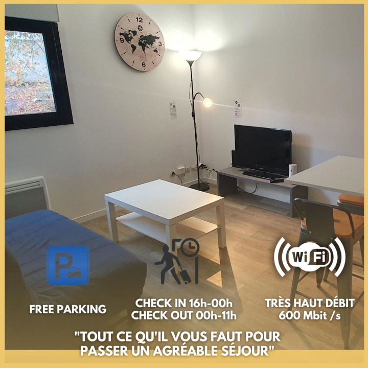 Idéal Couple Appartement 1 Chambre Cosy Et Calme Pour Visiter Nantes - La Chapelle-sur-Erdre