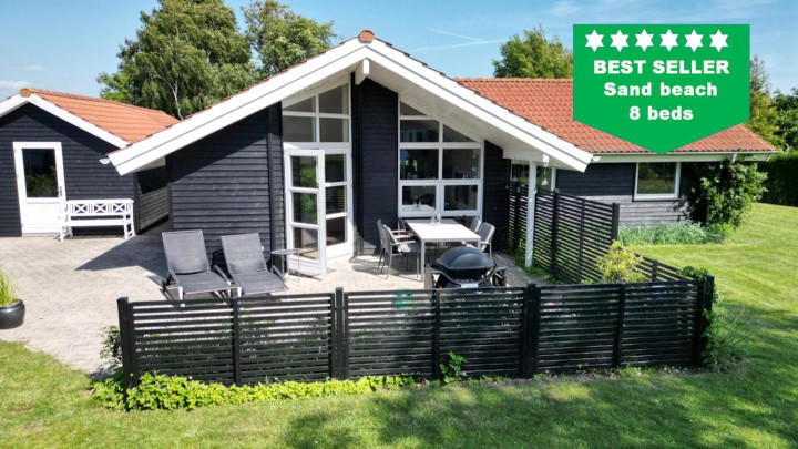 Moderne Sommerhus, 8 Senge, 250 Mtr Til Sandstrand - Denmark