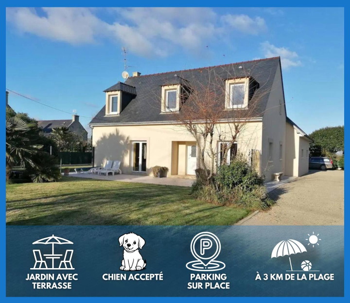 Villa Des Pontons Maison 5 Chambres Avec Grand Jardin Clos Et Belle Terrasse Séjour Spacieux Lumineux à 2 Kms De La Plage D'arromanches Près De Bayeux, Omaha Beach - Table De Ping Pong - Garage - Arromanches-les-Bains