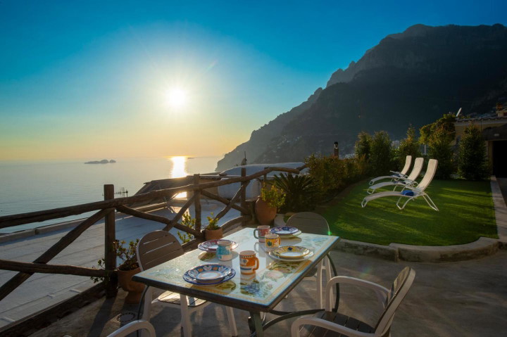 Aria Di Mare,near Elevator, Few Steps, Parking, Garden - Positano