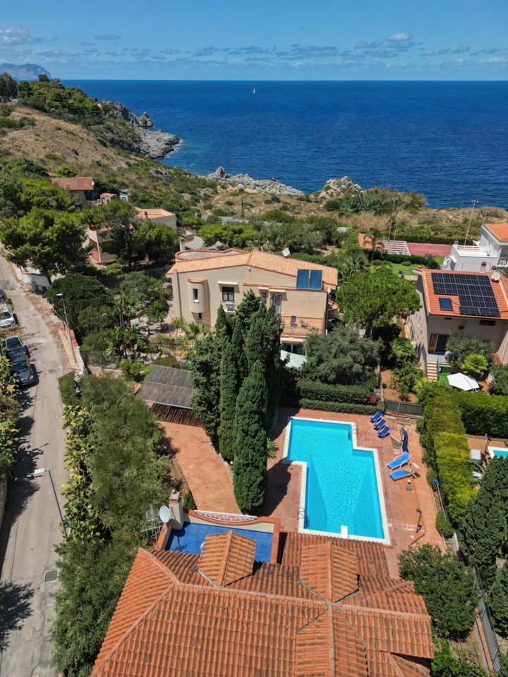 Vfh Villa Cala Del Cuore Con Piscina, 50 M Dal Mare - Bagheria