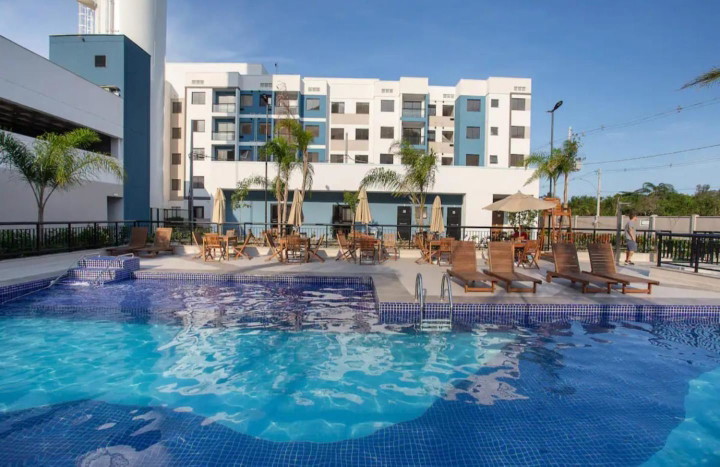 Apto Completo, Piscina, 3 Minutos Da Praia - Recreio